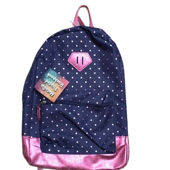 Unbranded | Other | Backpack Blue And Pink Metallic Finish | Poshmark